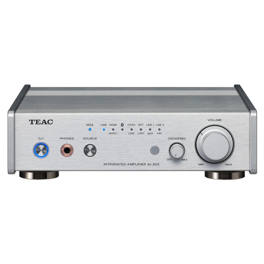 TEAC AI-303 [シルバー] [ティアック] USB DAC/ステレオプリメインアンプ : アバックYahoo!店 - 通販 - Yahoo!ショッピング