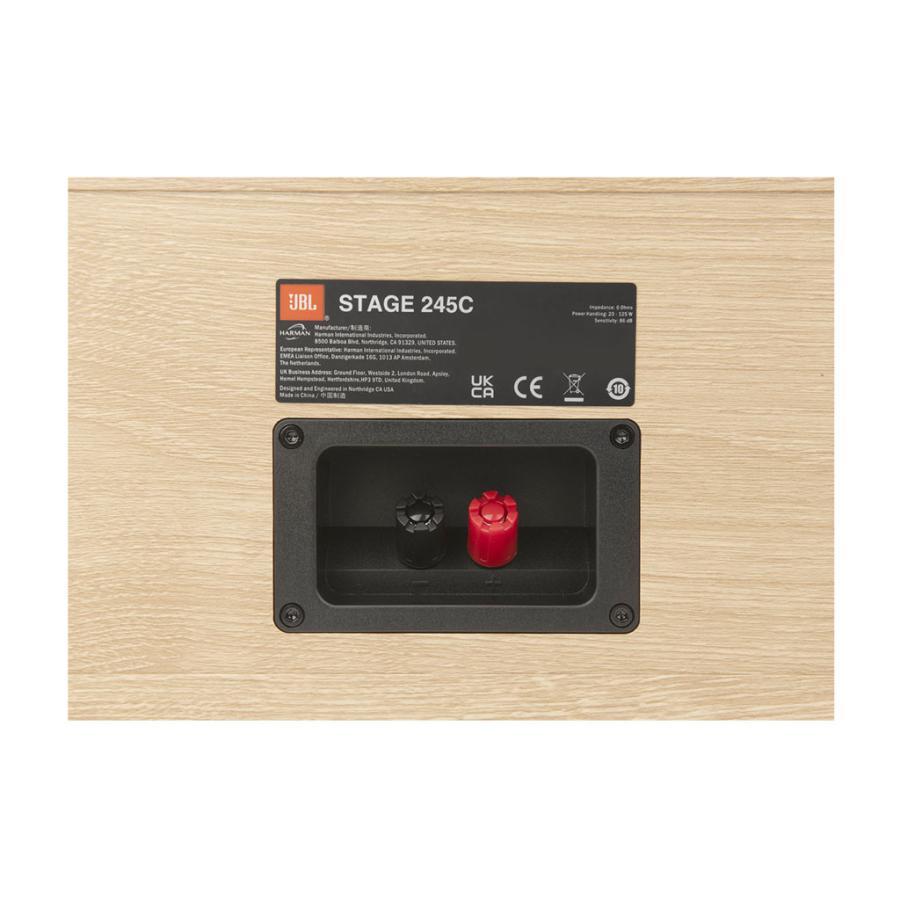 JBL Stage 245C [ラテ] [ジェイビーエル] センタースピーカー [1台] : アバックYahoo!店 - 通販 - Yahoo!ショッピング