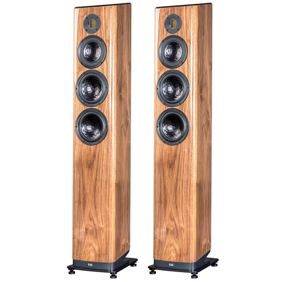 ELAC VELA FS 409.2 [ウォルナット・ハイグロス] [エラック] トールボーイスピーカー [ペア] : アバックYahoo!店 - 通販 - Yahoo!ショッピング