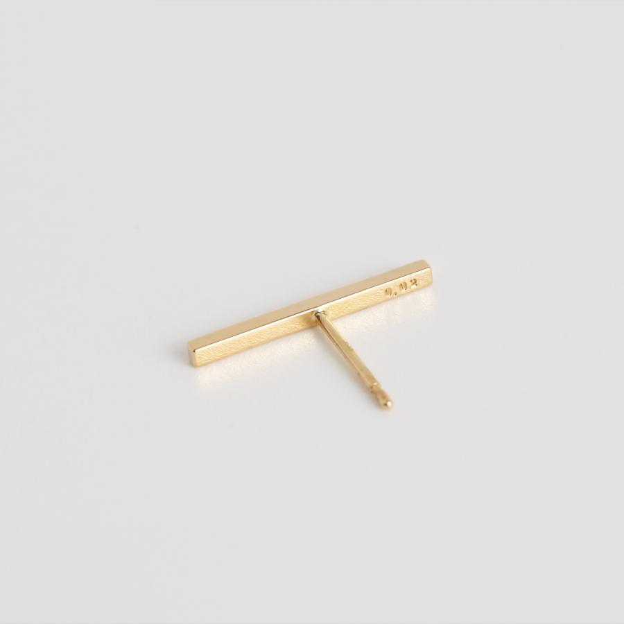 Avaron ダイヤモンド バー ピアス レディース k18 k10 pt900 ゴールド 片耳 ギフト プレゼント Bar Diamond Pierce S : AVARON - 通販 ...