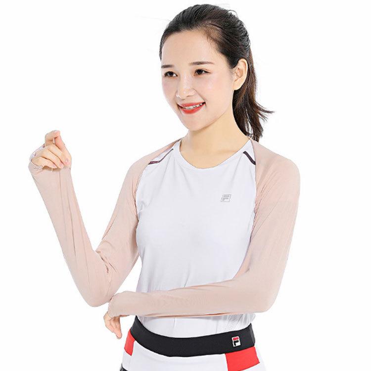 アームカバー 一体型 ショールアームカバー 快速吸収 急速速乾 伸縮性 指孔 指穴 UV カット 軽量 高い伸縮性(ストレッチ) ひんやり 涼 ...