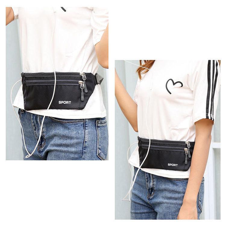 送料無料 ランニングポーチ ウエストポーチ ランニングバッグ ジョギングポーチ 防水 ボトルポーチ ペットボトル イヤホンホール ランニング ...