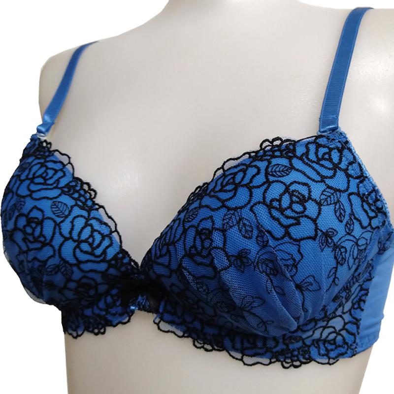 バラ刺しゅうブラジャー＆ショーツ（B65/B70/B75/C65/C70/C75/D65/D70/D75/E65/E70/E75/F65/F70/F75) :9131:アワーズ・クラブ ...