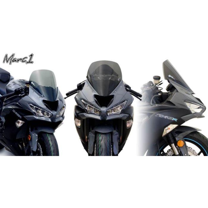 【受注生産 注文約4ヶ月】ZEROGRAVITY ゼログラビティ スクリーン MARC1 スモーク ZX-6R 19 : 2524702 ...
