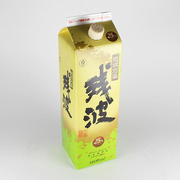 残波 泡盛 比嘉酒造 / 残波ホワイト 紙パック 25度,1800ml x 6本セット ザンシロ 送料無料 贈り物 ギフト お歳暮 お中元 敬老の日 父の日 家呑み お土産 : 泡盛ストリート ...