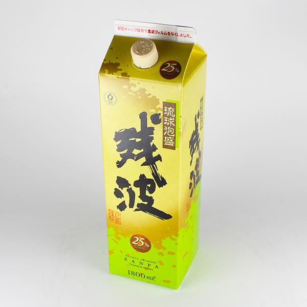 残波 泡盛 比嘉酒造 / 残波ホワイト 紙パック 25度,1800ml x 6本セット ザンシロ 送料無料 贈り物 ギフト お歳暮 お中元 敬老の日 父の日 家呑み お土産 : 泡盛ストリート ...