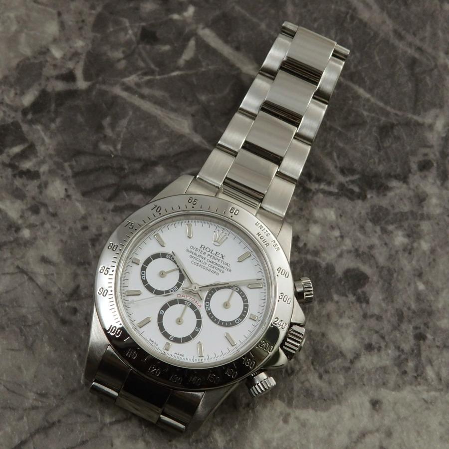 ロレックス デイトナ 16520 MK7ダイヤル MK6ベゼル ホワイト 白文字盤 1999年 エルプリメロ 自動巻き クロノグラフ ROLEX コスモグラフ DAYTONA ヴィンテージ ...