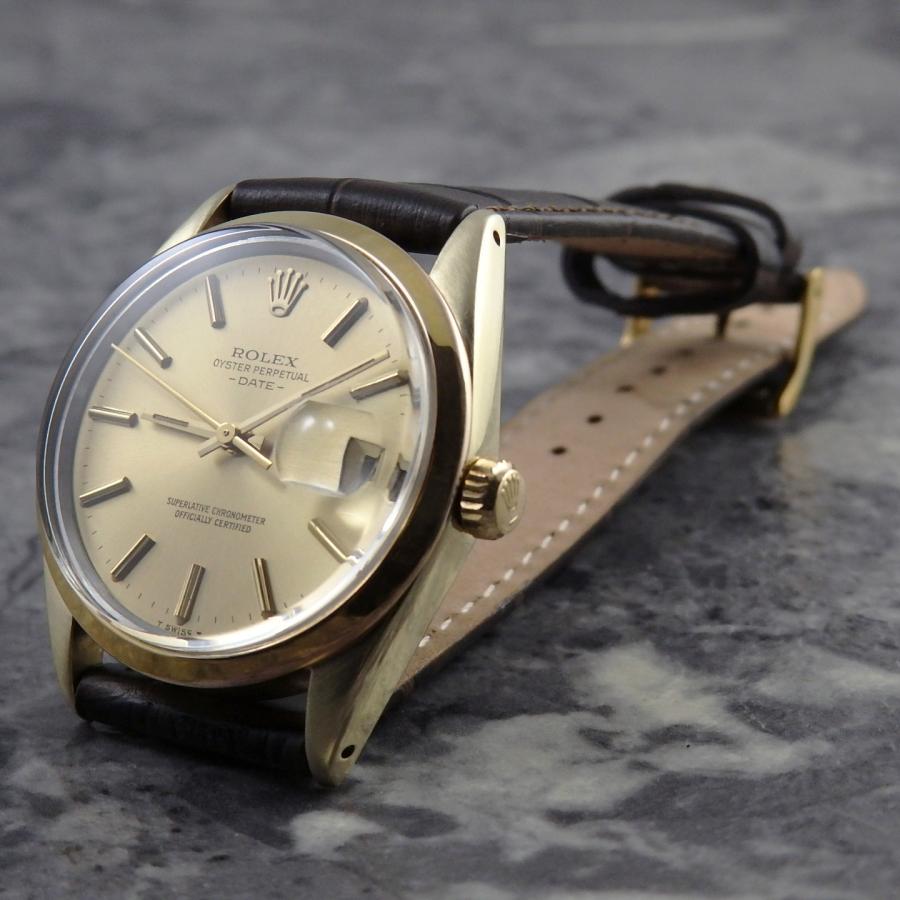 オイスター パーペチュアル ロレックス オイスターパーペチュアル デイト 15505 ヴィンテージ 1981年 アンティーク ROLEX 自動巻腕時計 : アンティークウォッチライフ腕時計 ...