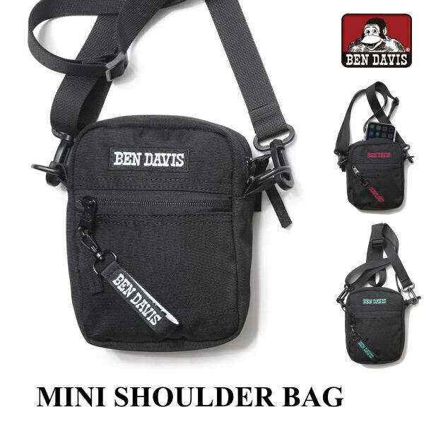 ショルダーバッグ BEN DAVIS ベンデイビス BDW-8264 カレッジロゴ 縦型メッシュミニショルダーバッグ バック カバン かばん 鞄 ネコ : bendavis323 ...