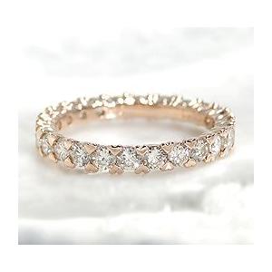 ダイヤモンド フルエタニティ 指輪 k18 ゴールド 送料無料 1.0ct ber0117 : jewelryshop awee - 通販 ...