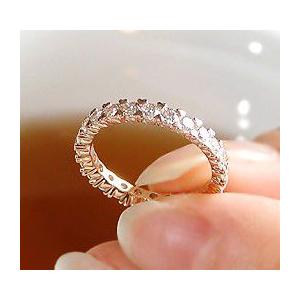ダイヤモンド フルエタニティ 指輪 k18 ゴールド 送料無料 1.0ct ber0117 : jewelryshop awee - 通販 ...