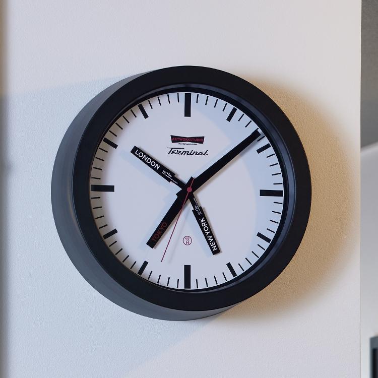 ARTWORKSTUDIO 時計 インダストリアル アートワークスタジオ公式 壁掛け時計 TK-2096 Terminal-wall clock ウォールクロック : アートワークスタジオ公式 ...