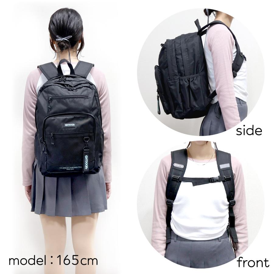 OUTDOOR アウトドア デイパック メッシュポケット付 ポリ OUTDOOR アウトドア デイパック メッシュポケット付 ポリ