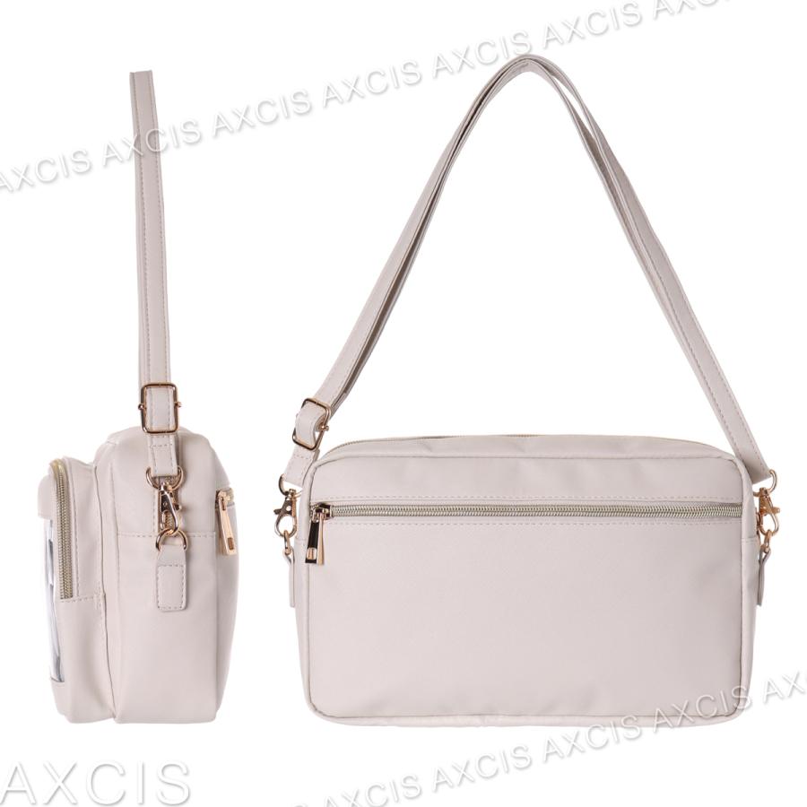 Osel Coboca+合皮×PVC ショルダー(缶バッチ) : c00220 : AXCIS - 通販 - Yahoo!ショッピング