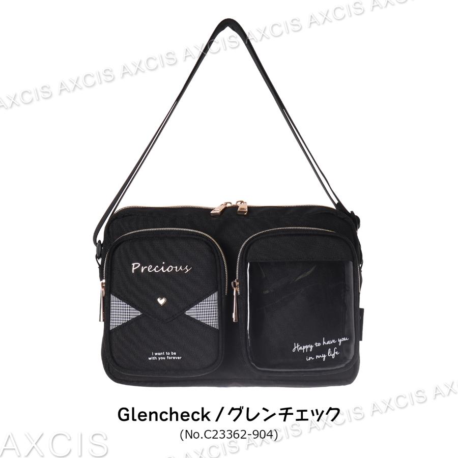 Osel Coboca+ポリ×PVCチェックWポケット付ショルダー : AXCIS - 通販 - Yahoo!ショッピング