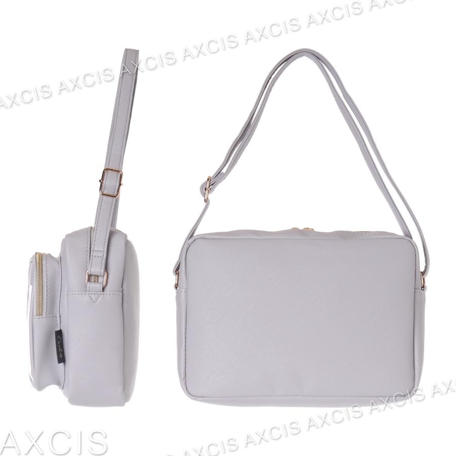 Osel Coboca+合皮×PVCチェックWポケット付ショルダー : AXCIS - 通販 - Yahoo!ショッピング