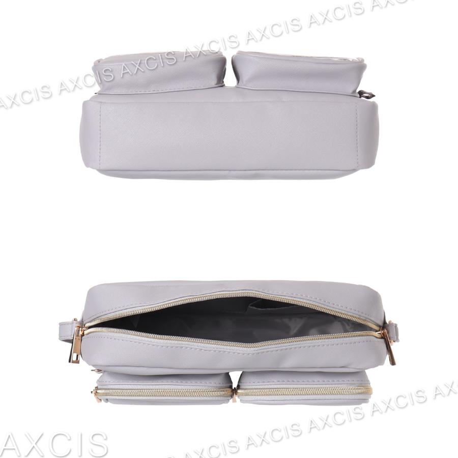 Osel Coboca+合皮×PVCチェックWポケット付ショルダー : AXCIS - 通販 - Yahoo!ショッピング