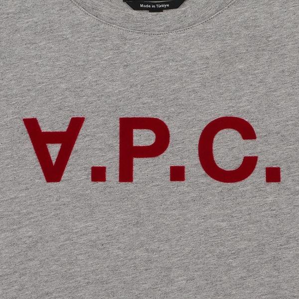 A.P.C. アーペーセー Tシャツ カットソー グレー レッド レディース APC F26944 COEZB TPH : AXES(アクセス)Yahoo!店 - 通販 - Yahoo!ショッピング