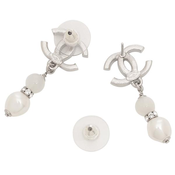 CHANEL シャネル ピアス ココマーク CCロゴ シルバー レディース CHANEL シャネル ピアス ココマーク CCロゴ シルバー レディース