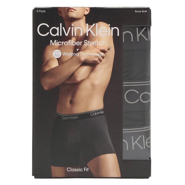 カルバンクライン インナー ストレッチボクサーパンツ3枚セット アンダーウエア 下着 ブラック メンズ CALVIN KLEIN NB2570A UB1 : ck-nb2570a-ub1 ...