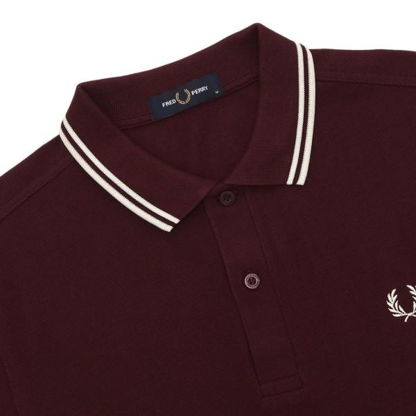 FRED PERRY フレッドペリー Tシャツ カットソー シャツ ブラウス ザ フレッドペリーシャツ ポロシャツ ワインレッド メンズ M3600 597 : AXES(アクセス)Yahoo ...