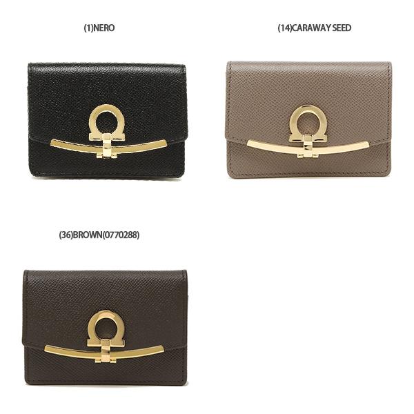 FERRAGAMO（フェラガモ） カードケース ガンチーノクリップ レディース