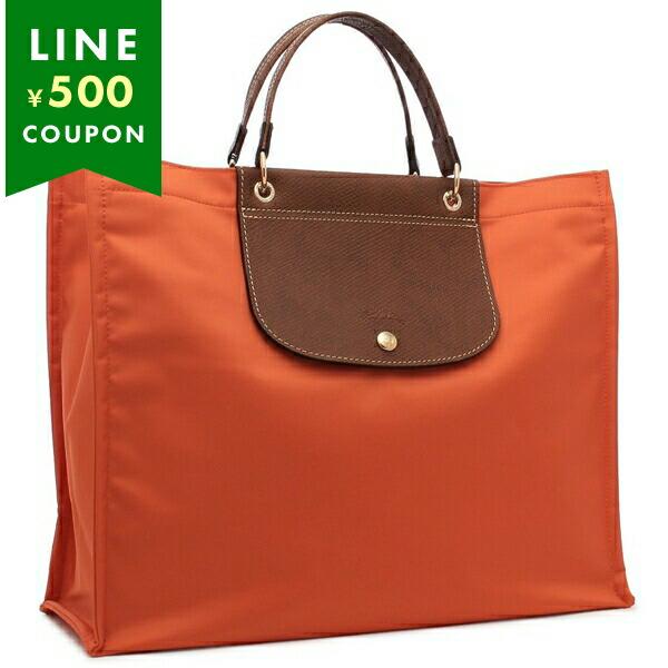 LONGCHAMP ロンシャン トートバッグ カバ Lサイズ ショッピングバッグ オレンジ レディース 10306 HGH 744 A4対応 : AXES(アクセス)Yahoo!店 - 通販 ...