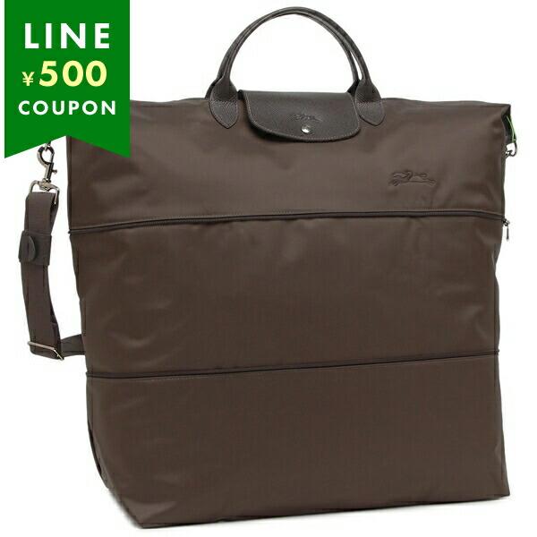 LONGCHAMP ロンシャン ボストンバッグ ショルダーバッグ プリアージュ グリーン トラベルバッグ ブラウン レディース L1911 919 813 A4対応 : AXES(アクセス ...