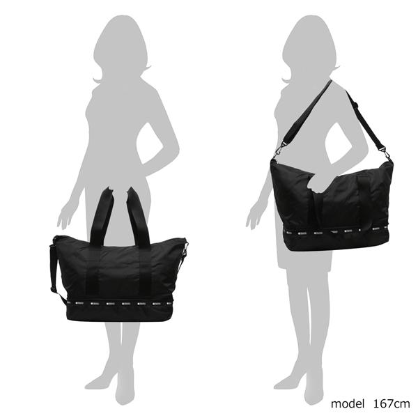 LeSportsac レスポートサック ボストンバッグ トートバッグ 2WAY ブラック レディース LESPORTSAC 1381 C509 A4対応 : AXES(アクセス)Yahoo!店 ...