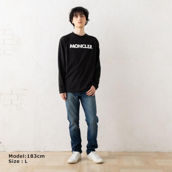 MONCLER モンクレール Tシャツ カットソー ブラック メンズ 8D00004 89AJS 998 : AXES(アクセス)Yahoo!店 - 通販 - Yahoo!ショッピング