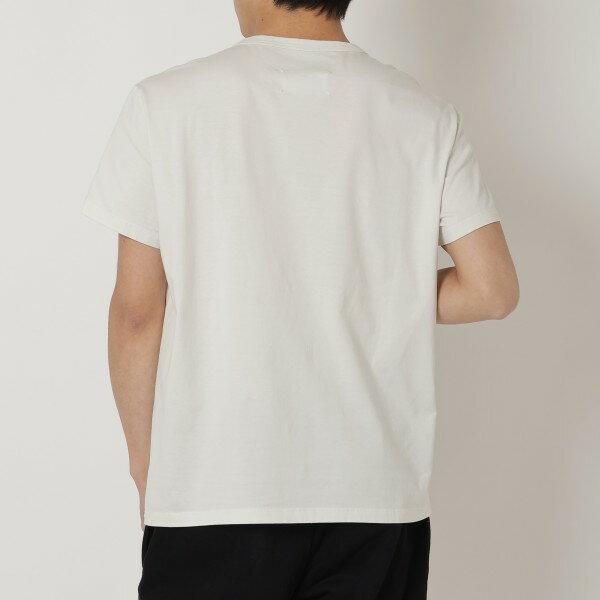 メゾンマルジェラ Tシャツ 半袖カットソー トップス ホワイト メンズ Maison Margiela S50GC0684 S22816 100 Maison Margiela（メゾンマルジェラ） Tシャツ 半袖 4ステッチ ロゴ