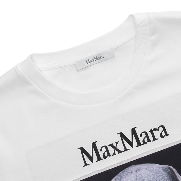 Max Mara マックスマーラ Tシャツ カットソー チプリア ホワイト ピンク レディース 2421946071600 014 : AXES(アクセス)Yahoo!店 - 通販 ...