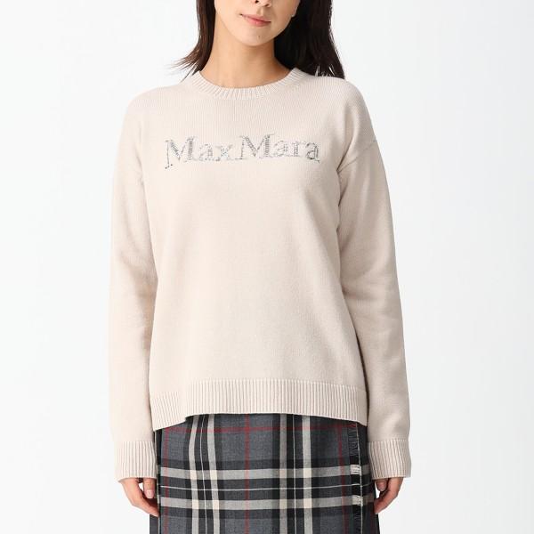 Max Mara マックスマーラ ニット セーター カッセル ベージュ レディース 2429366163600 008 : AXES(アクセス)Yahoo!店 - 通販 - Yahoo!ショッピング