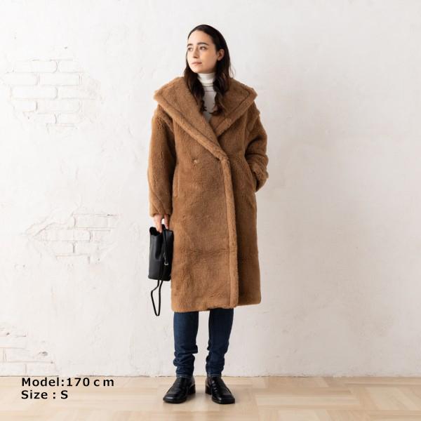 Max Mara マックスマーラ コート テディ ブラウン レディース Max Mara マックスマーラ コート テディ ブラウン レディース
