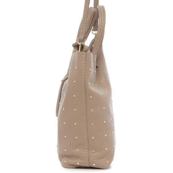 MARLON マーロン ハンドバッグ ショルダーバッグ レディース BS0583 SHOPPER MINI TOTAL STUDS SILVER 2WAY スタッズ : AXES(アクセス ...