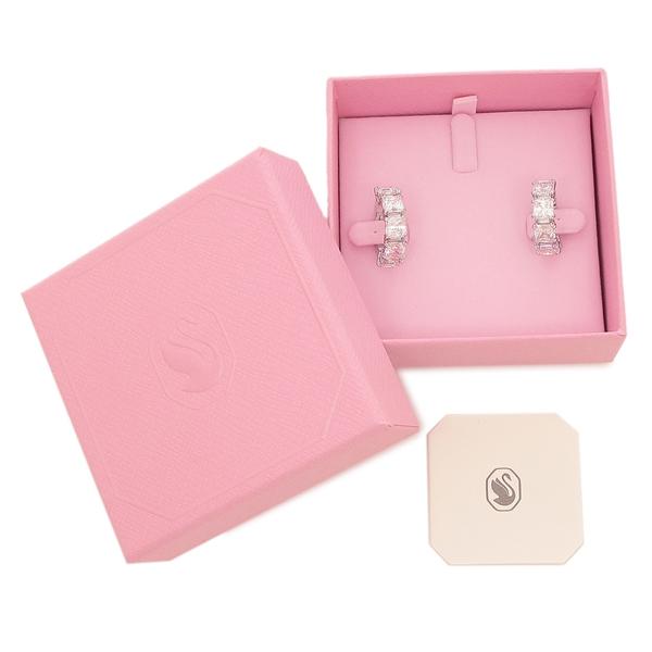 【P5％ 10/25 0時〜10/28 10時】スワロフスキー イヤリング マトリックス ホワイト シルバー レディース SWAROVSKI ...