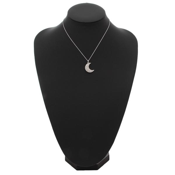 SWAROVSKI スワロフスキー ネックレス ペンダント ホワイト シルバー レディース 5666181 : AXES(アクセス)Yahoo ...