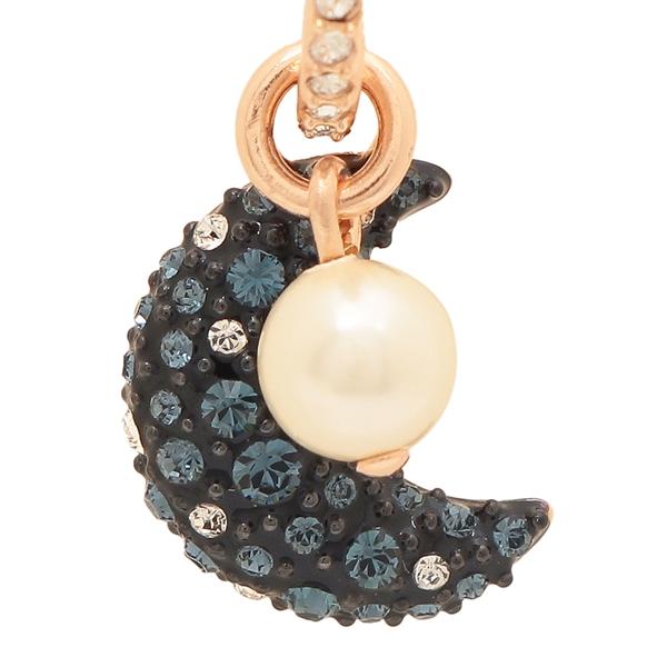 SWAROVSKI スワロフスキー ピアス 月 ネイビー シルバー レディース 5671569 : AXES(アクセス)Yahoo!店 ...