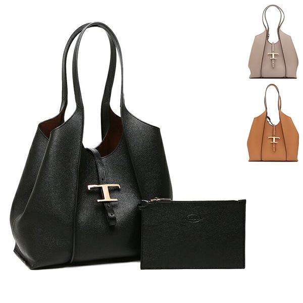 TOD'S トッズ トートバッグ Tタイムレス ロゴ Tチャーム レディース TODS XBWTSBA0200 Q8E : AXES(アクセス)Yahoo!店 - 通販 - Yahoo!ショッピング