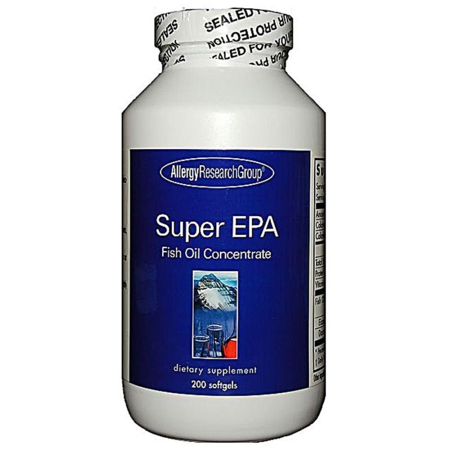 アレルギーリサーチグループ Allergy Research Group スーパーEPA & DHA 200ソフトカプセル （Super ...