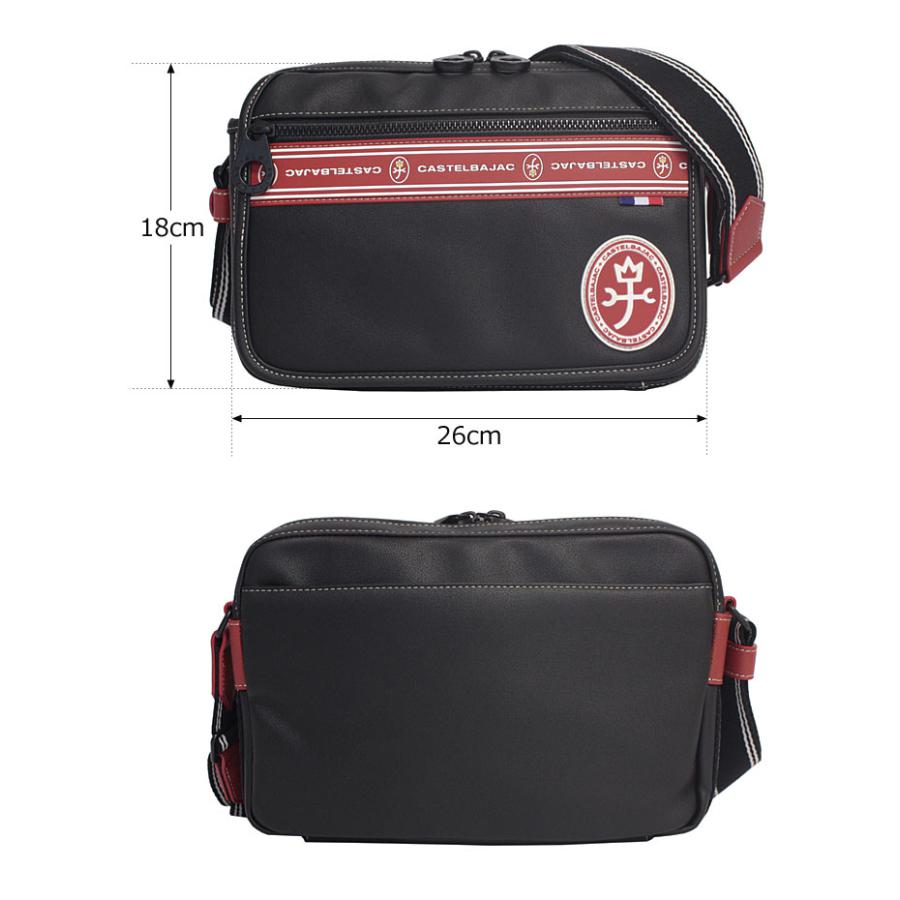カステルバジャック CASTELBAJAC 横型 ショルダーバッグ ルックス Xmas限定カラー 049181 (北海道沖縄/離島別途送料) 正規取扱店 CASTELBAJAC（カステルバジャック） 横型 ショルダーバッグ ルックス