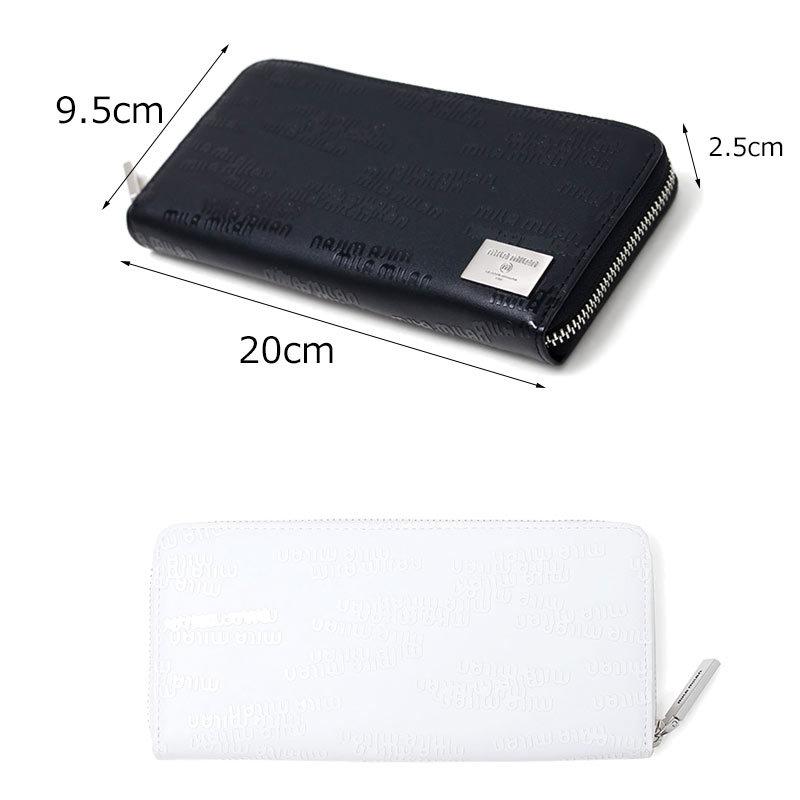 mila milan ミラ・ミラン ポルタ ラウンドファスナー長財布 サイフ