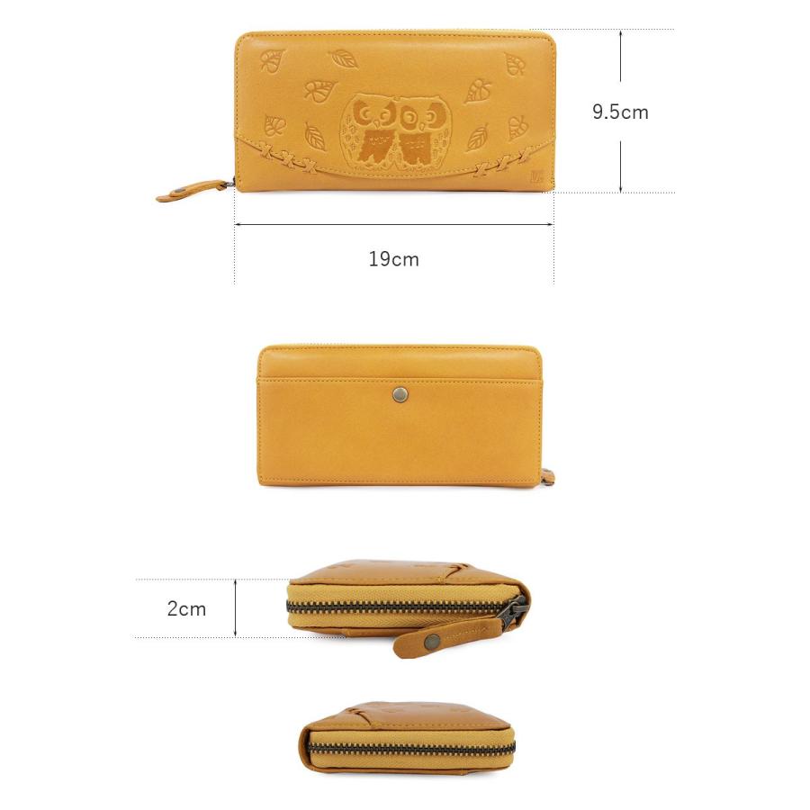 野村修平 なかよしふくろう ラウンドファスナー長財布 65603(北海道沖縄/離島別途送料) 正規取扱店 野村修平 なかよしふくろう ラウンドファスナー長財布 65603 正規取扱