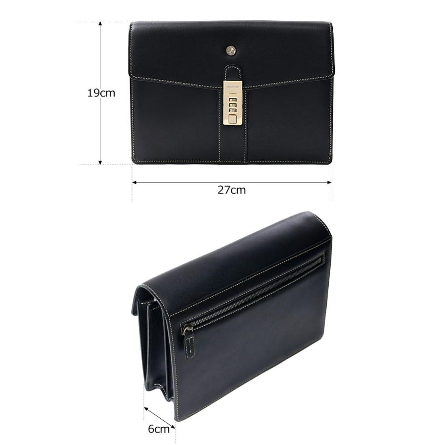 GOLD PFEIL ゴールドファイル GOLDPFEIL セカンドバッグ オックスフォード 901205 日本製 復刻版 牛革 カーフ ...