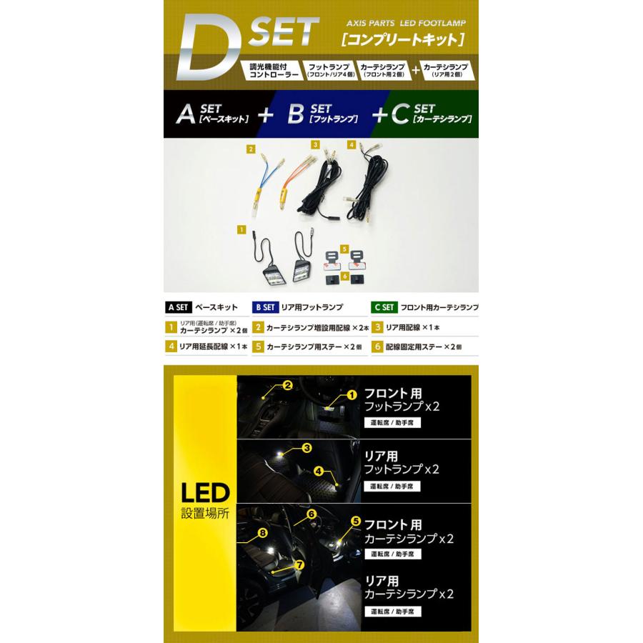 ホンダ LEDフットランプ ZR-V(型式:RZ(年式:R5.4〜))8色 ホンダ LEDフットランプ ZR-V(型式:RZ(年式:R5.4〜))8色