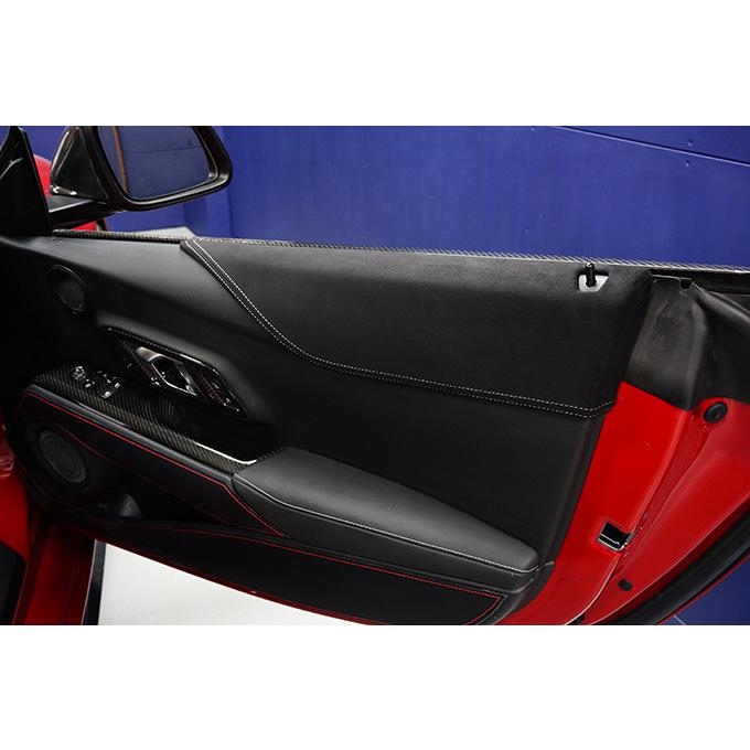 （受注生産）トヨタ スープラ（型式：DB#2）専用 東レ製ウルトラスエード オートモーティブ仕様ドアトリムカバー2点セット/st706※出荷 ...