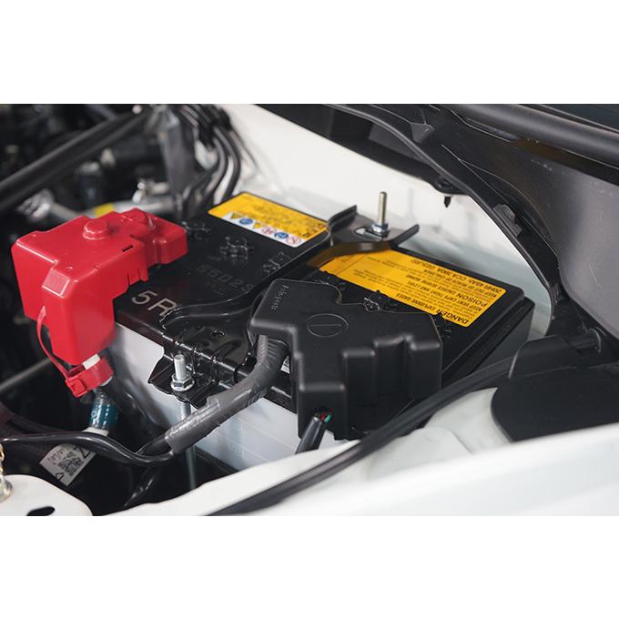 スバル BRZ（型式：ZD8）トヨタ GR86（型式：ZN8）用バッテリーマイナス端子カバー マットブラックタイプ(SC) : AXIS ...
