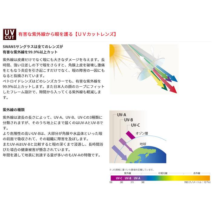 SWANS（スワンズ）サングラス LI SIN-3602 ライオン シン（UVカット/ミラー/両面撥水）【08882】 : アクシスR&D Yahoo!店 - 通販 - Yahoo!ショッピング