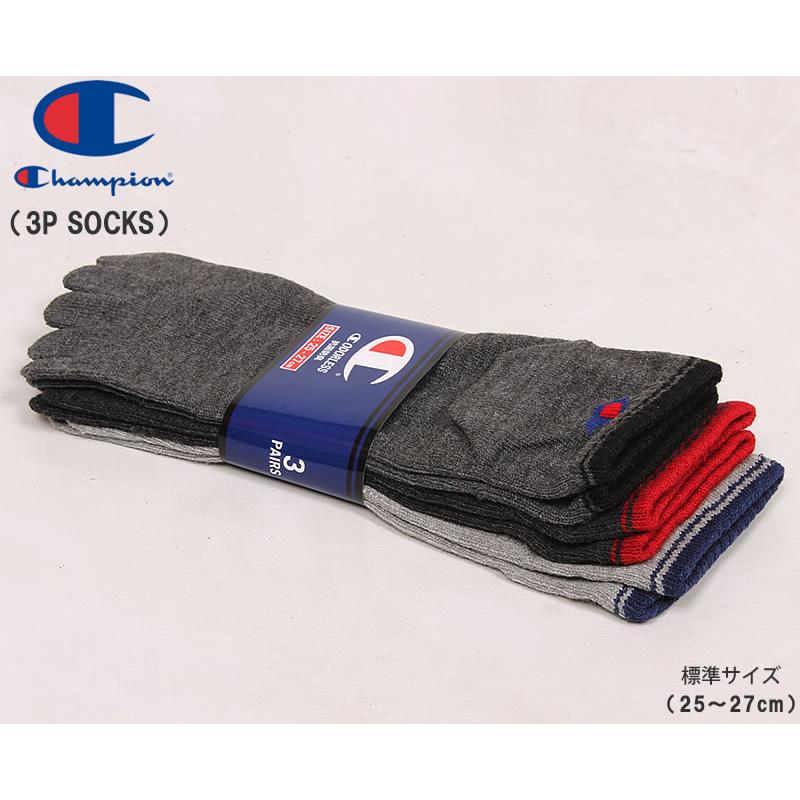 Champion チャンピオン 25〜27cm 5本指ソックス(3足組)靴下 CMSCX301 :champion-CMSCX301:AXS SANSHIN Yahoo!ショップ - 通販 ...