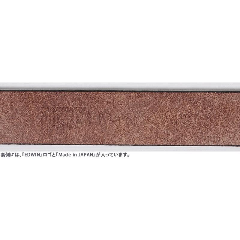 EDWIN エドウイン Garrison Leather Belt(ギャリソンベルト) エドウィン 牛革 0111127 : AXS ...